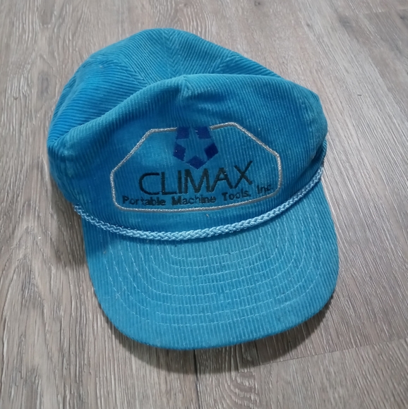 Vintage | Accessories | Vintage Blue Corduroy Hat | Poshmark